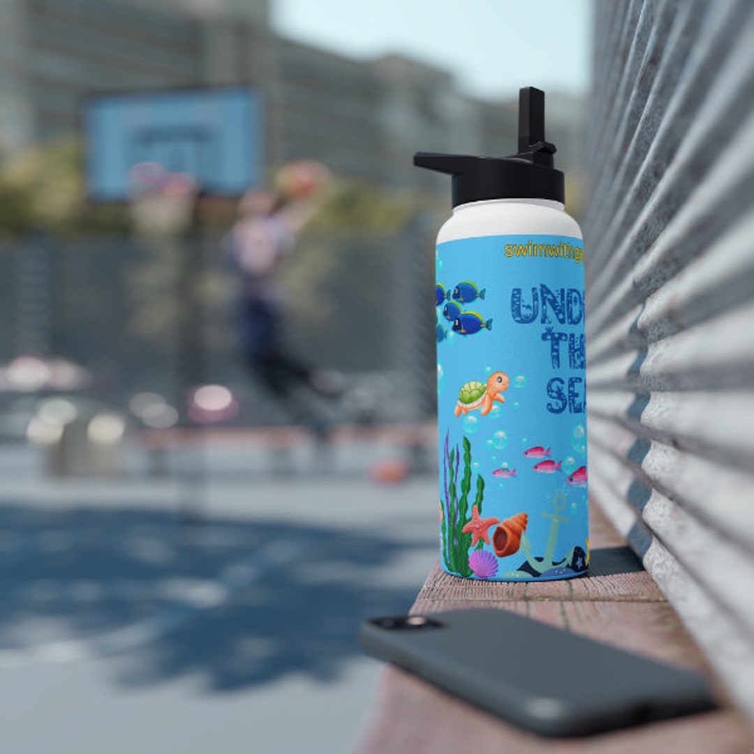 Swim With Gaga Bottle, 12 Oz, 18 Oz, 32 Oz, Under the Sea Bottle, Learn ...