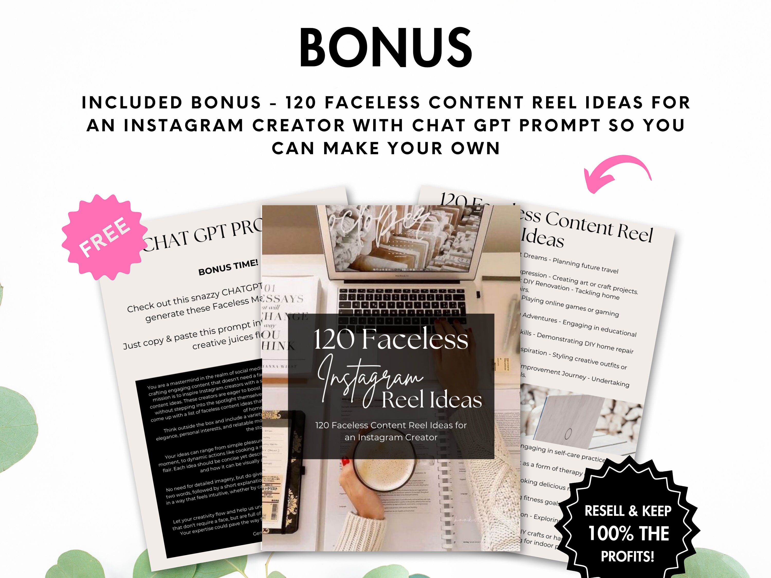 Faceless Reels Bundle Reels Mastery W/ MRR PLR, Boss Lady Done for You ...
