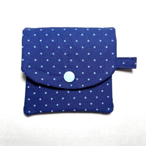 Coin Purse With Zip Pocket and Card Slot - Etsy