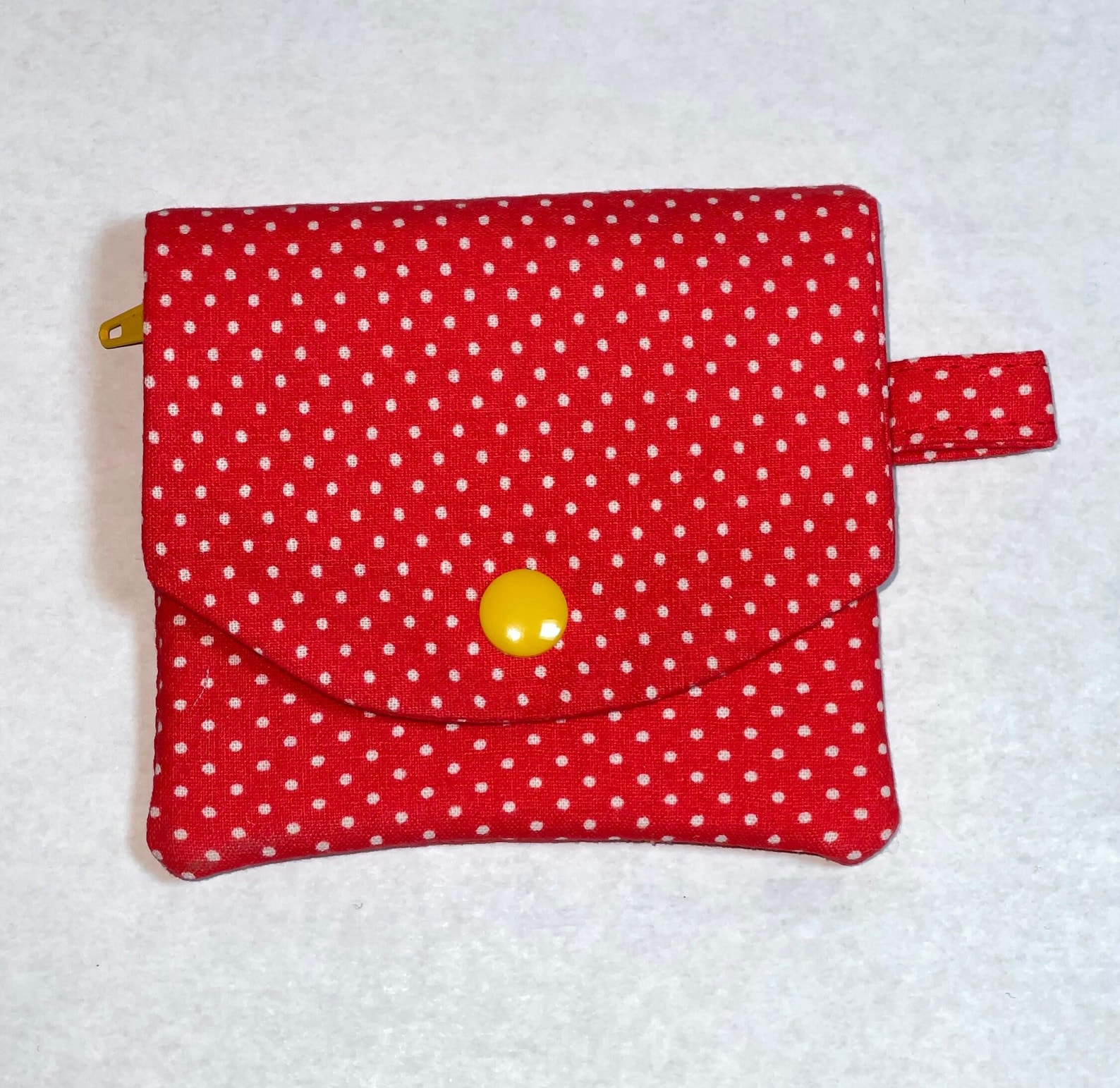 Coin Purse With Zip Pocket and Card Slot - Etsy