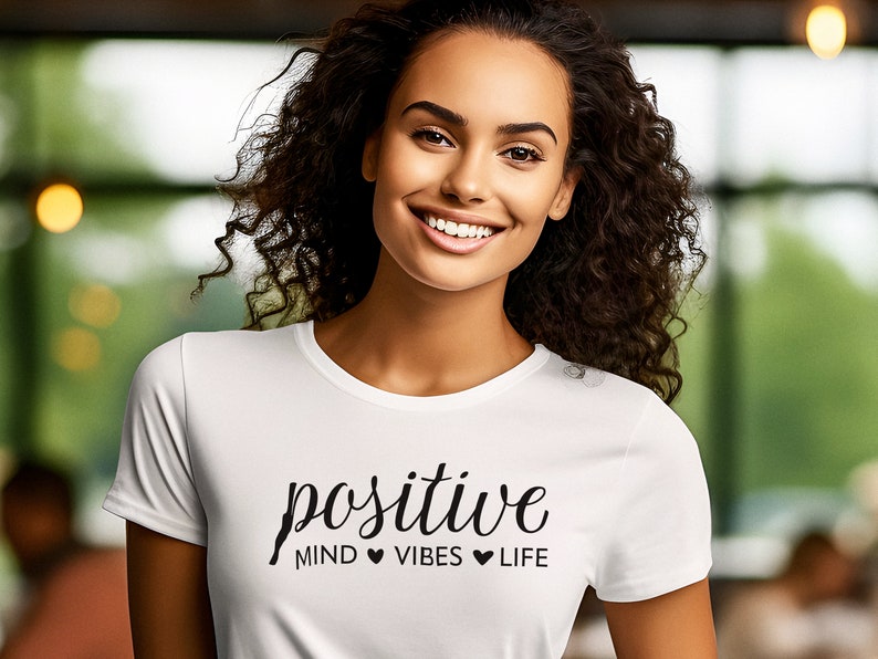 Positive Mind Vibes Life SVG, Inspirational Svg, Positive Quote Svg ...