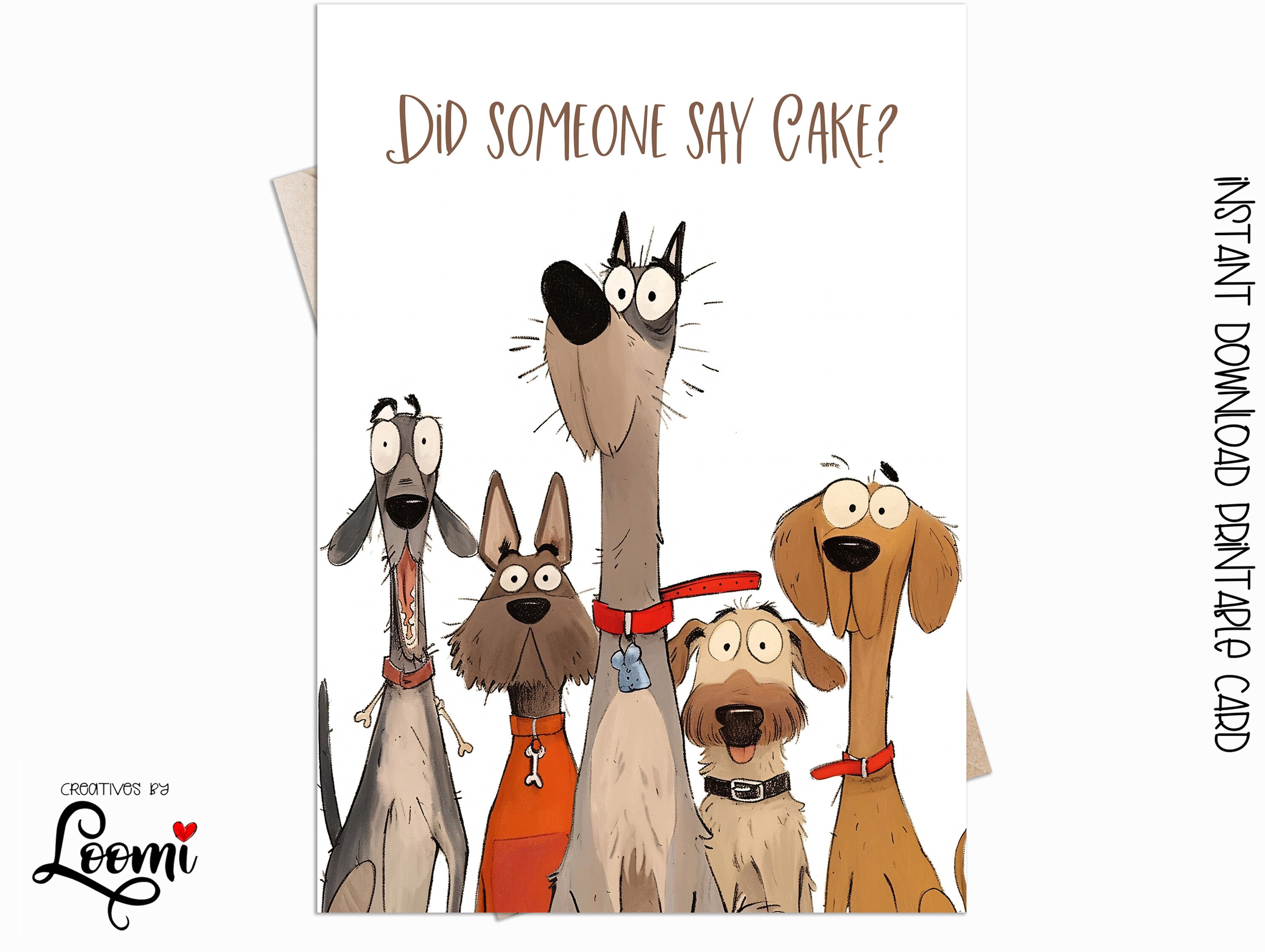 Birthday Card, Instant Download, Edit With Canva, Birthday Greetings ...