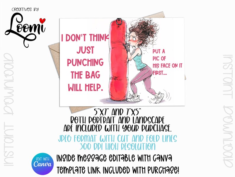 Funny Break up Printable Card, Printable Card Instant Download, Edit ...