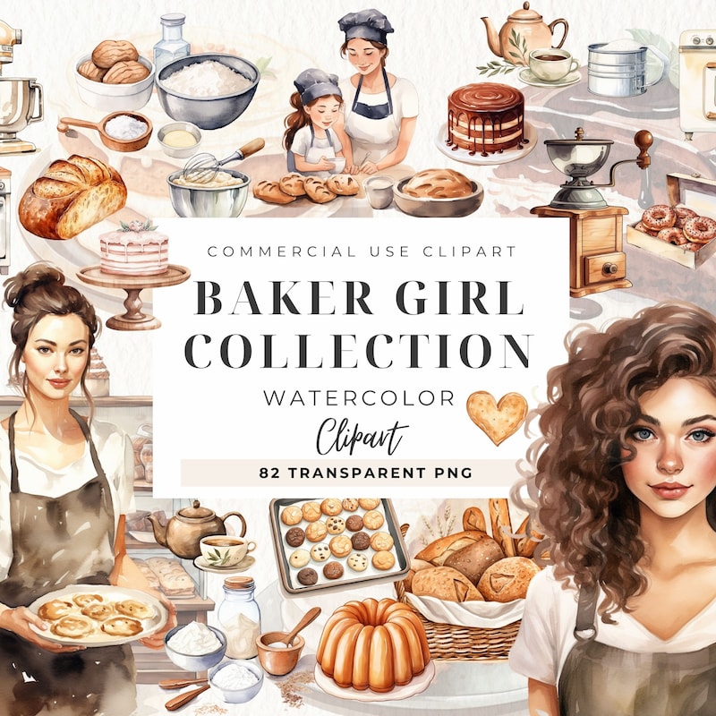 Baking Clip Art - Etsy