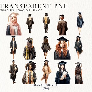 Graduation Clipart, Graduation Students, Commercial Use, Senior Svg ...