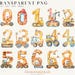 Construction Birthday Party Alphabet Clipart, Road Numbers ...