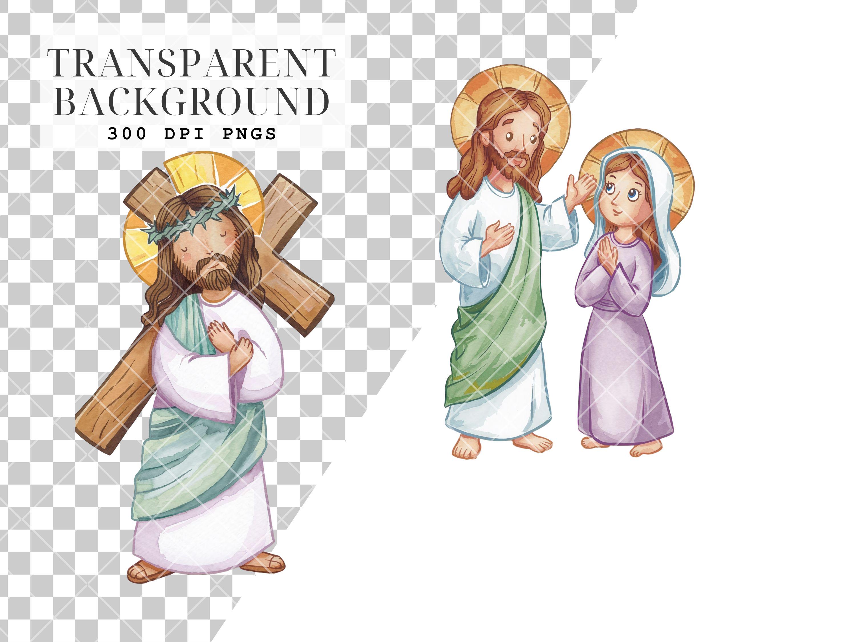 Bible Easter Story Clipart, Biblical Stories, Digital Download ...