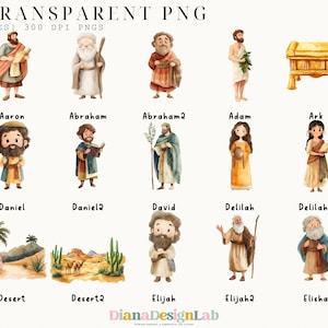 Old Testament, Biblical Characters Clipart, Bible Story, Biblical ...