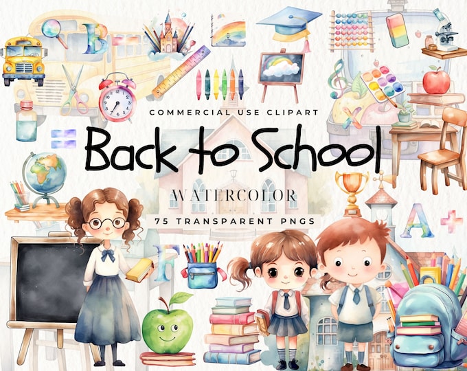 Back to School Clipart, Teacher Clip Art, Education Science Clipart ...