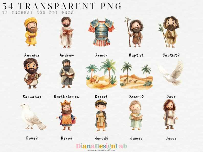 New Testament, Biblical Characters Clipart, Bible Story, Biblical ...