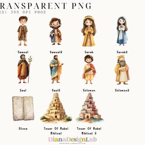 Old Testament, Biblical Characters Clipart, Bible Story, Biblical ...
