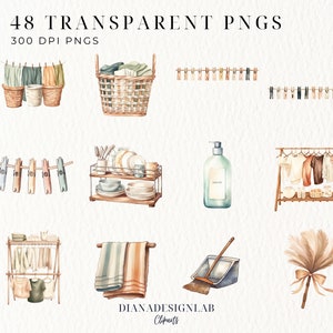 Watercolor Cleaning Clipart, Clean Png, Cleaning Supplies, Soapy ...