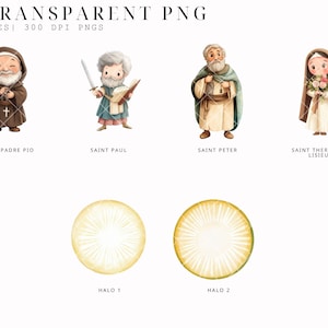 Bible Saints Clipart, Faith Cut File, Christians, Jesus, Bible Png ...