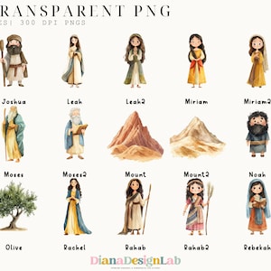 Old Testament, Biblical Characters Clipart, Bible Story, Biblical ...