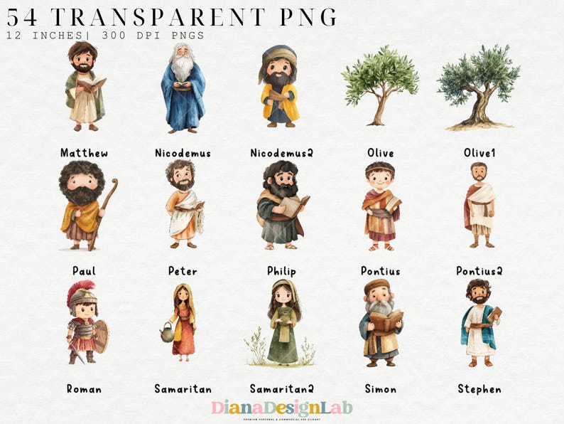 New Testament, Biblical Characters Clipart, Bible Story, Biblical ...