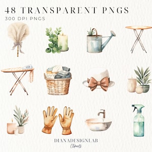 Watercolor Cleaning Clipart, Clean Png, Cleaning Supplies, Soapy ...