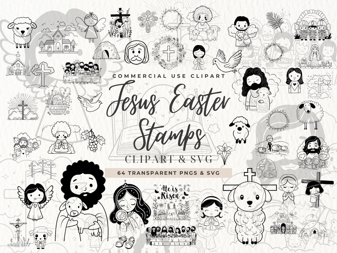 Religious Christianity Easter Clipart, Easter Resurrection SVG, Faith ...