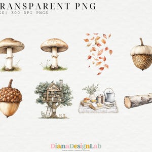 Woodland Reading Clipart, Fall Autumn, Baby Animals, Back to School ...