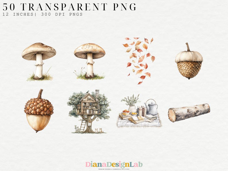 Woodland Reading Clipart, Fall Autumn, Baby Animals, Back to School ...