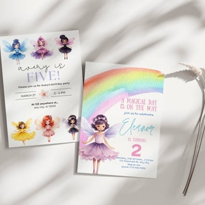 Cute Pastel Fairy Clipart, Pink Fairy Butterfly, Nursery Art Prints ...