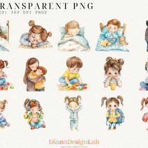 Kids Routine Clipart, Children Daily Routine, Chores Icons, Daily ...
