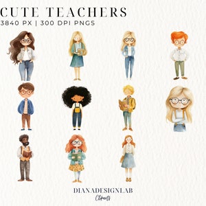 School Supply Clipart Watercolor, Elementary School, Supply, Back to ...