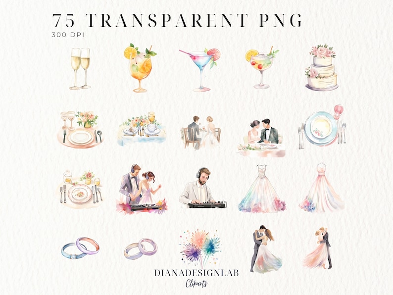 Wedding Timeline Icons Clipart, Marriage Icon Pack, Wedding Card Clipart, Wedding Itinerary ...