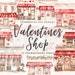 Valentines Shop Clipart, Coffee Shop Clipart, Romantic Clipart, Love ...