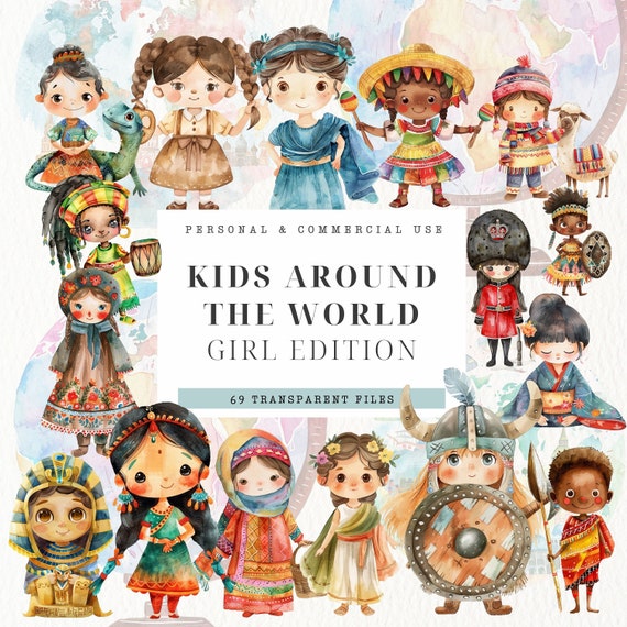 Children Of The World Clipart