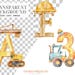 Construction Birthday Party Alphabet Clipart, Road Numbers ...