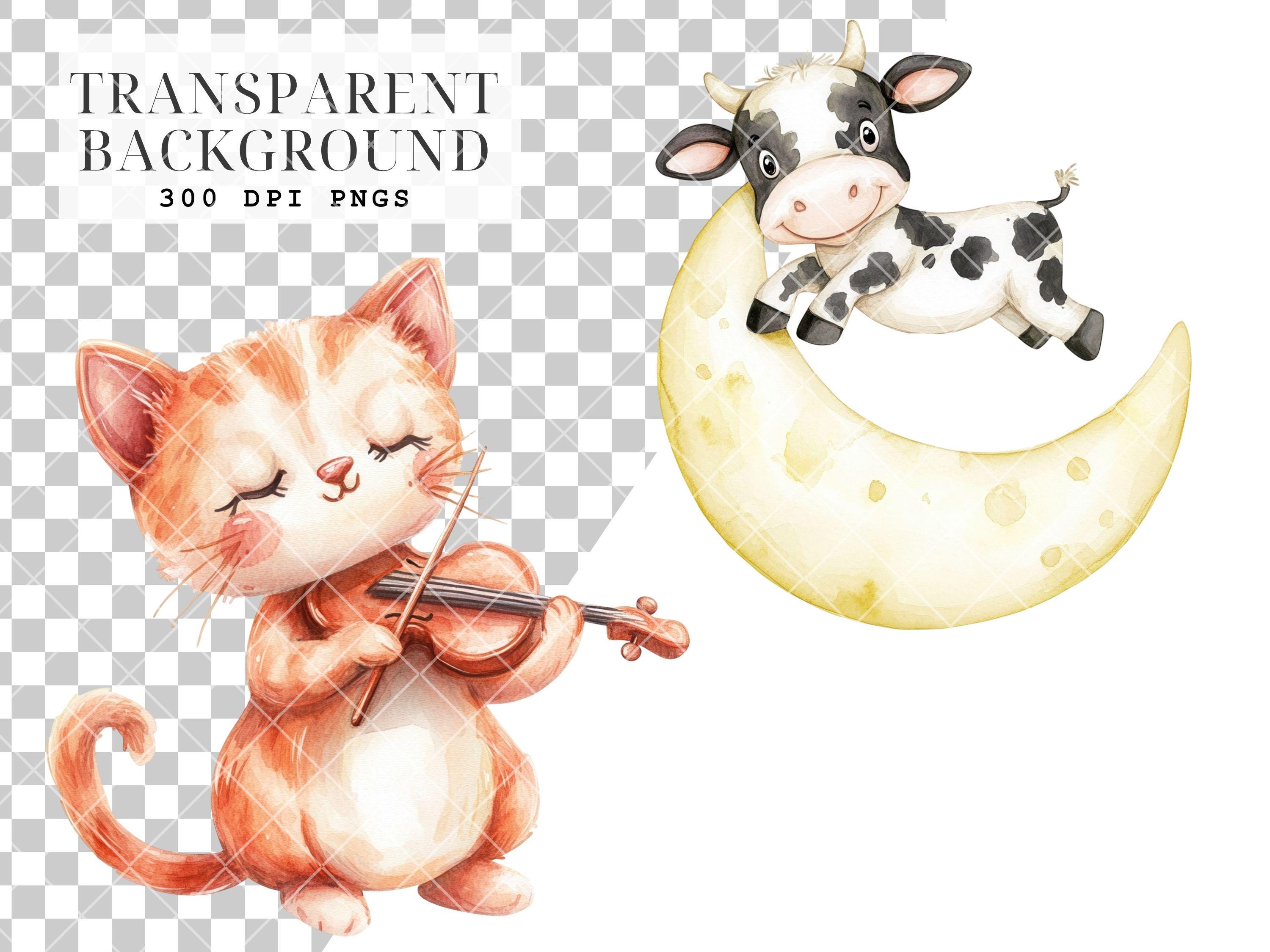 Watercolor Nursery Rhyme Clipart, Three Little Pigs, Baby Cute, Little ...