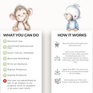 Professions Clipart Commercial, Girl Kids Graphic, Watercolor ...