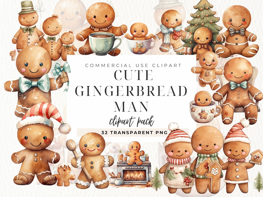 Sweet Christmas Clipart Gingerbread, Christmas Clipart House ...