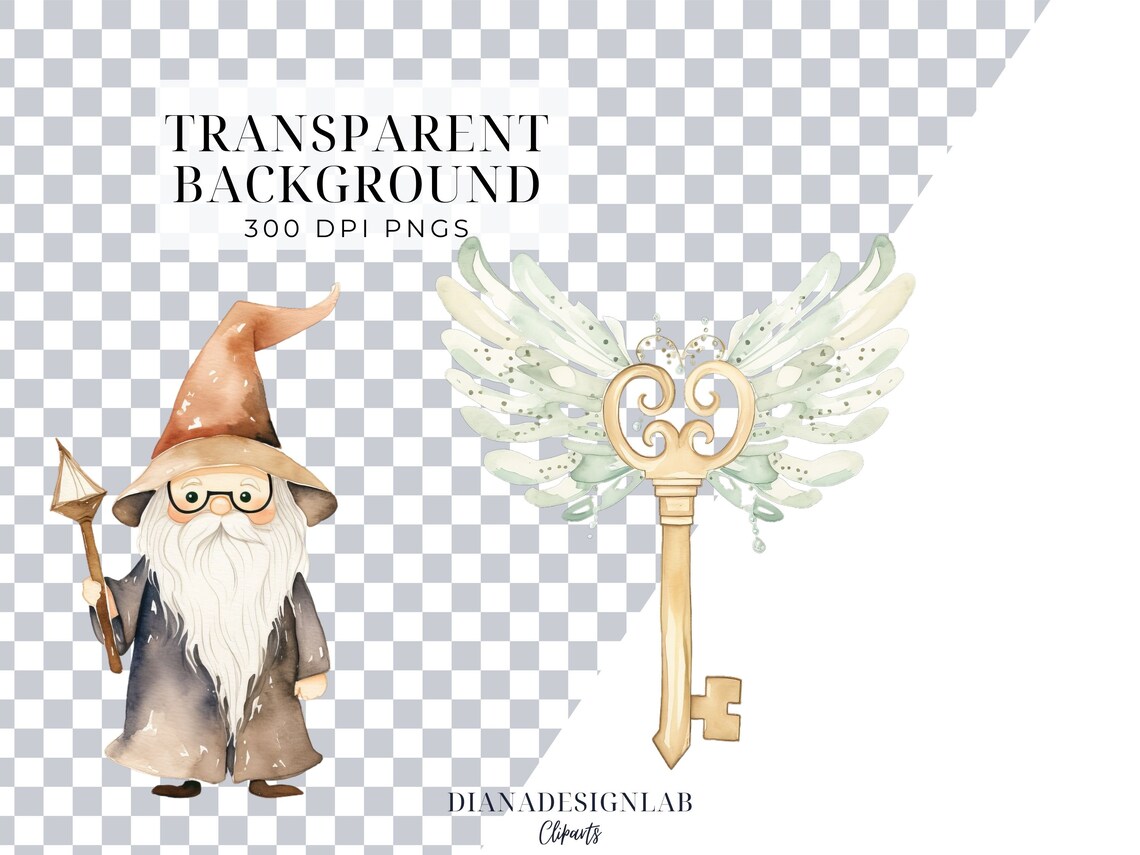 Wizard Academy Clipart, Instant Download, Wizard Students, Witches Png ...
