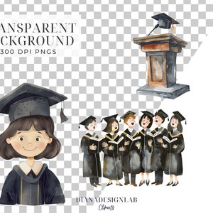 Graduation Clipart, Graduation Students, Commercial Use, Senior Svg ...
