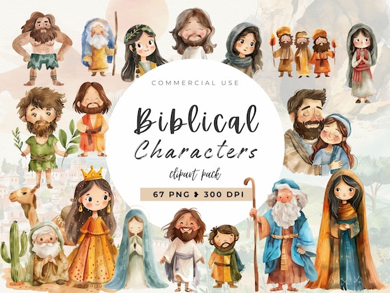 Bible People Clipart