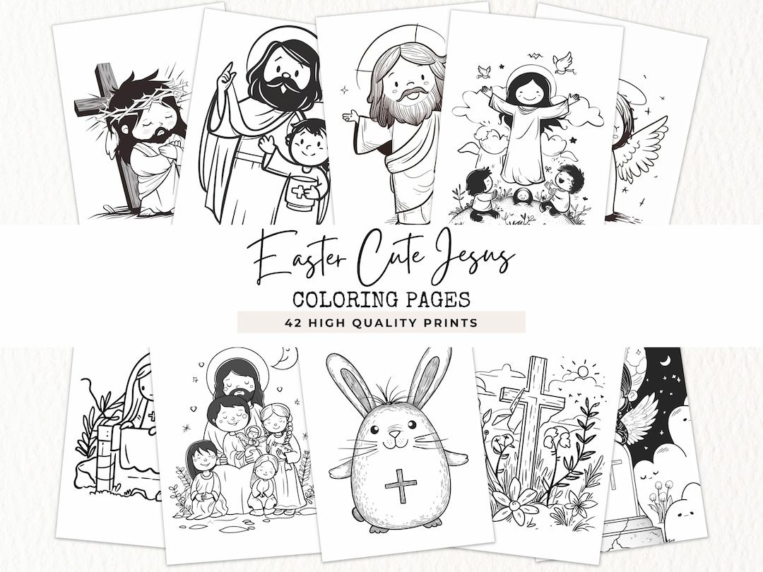 Easter Jesus Coloring Pages, Religious Christianity Easter Resurrection ...