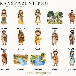 Old Testament, Biblical Characters Clipart, Bible Story, Biblical ...