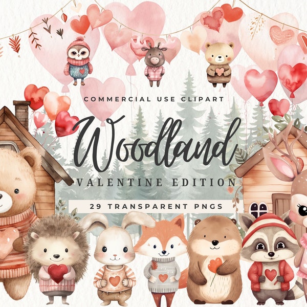 Valentines Clipart - Etsy