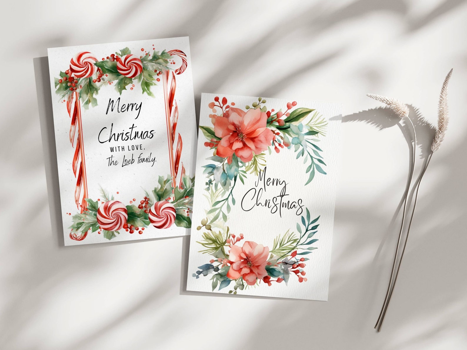 Watercolor Christmas Border Clipart, Doodle Border Clipart Png ...