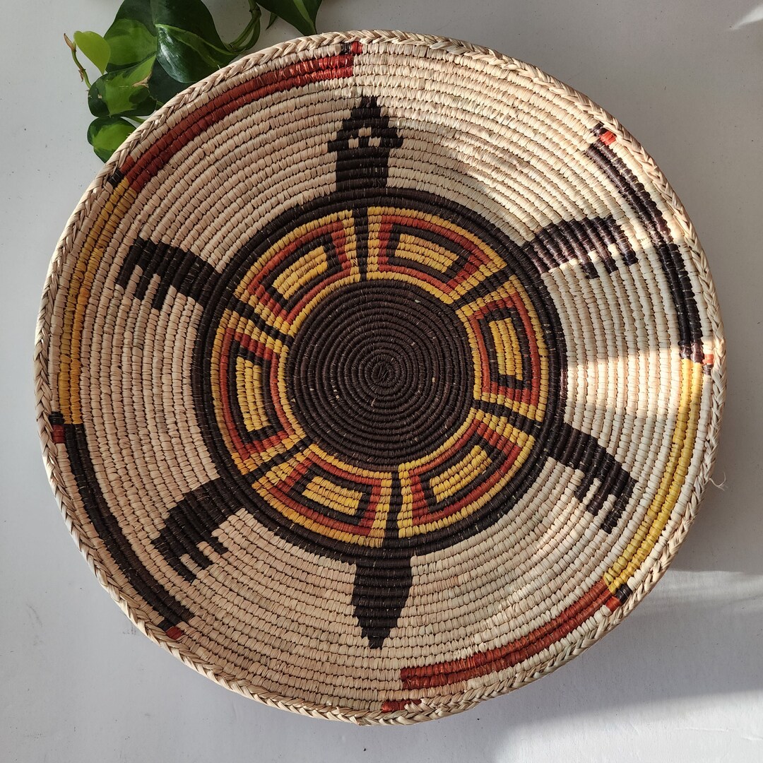 Authentic Southwest Navajo Inspired Woven Dream Baskets 13.5-14 Inch ...