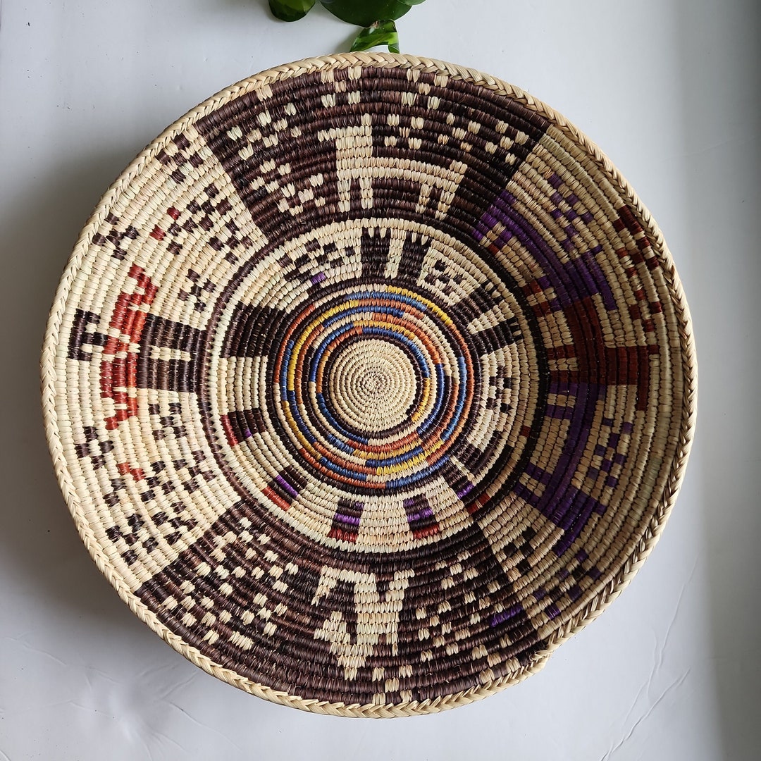 Authentic Southwest Navajo Hand Woven Dream Baskets 13.5-14 Inch ...