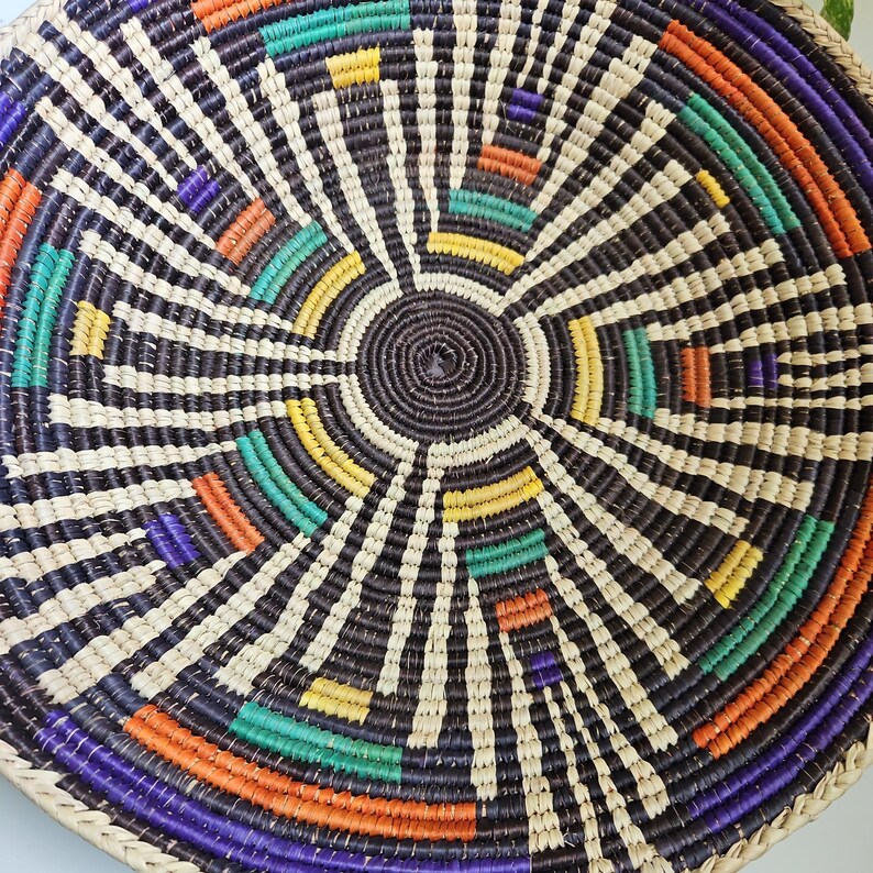 Authentic Southwest Navajo Inspired Woven Baskets 13.5-14 Inch ...