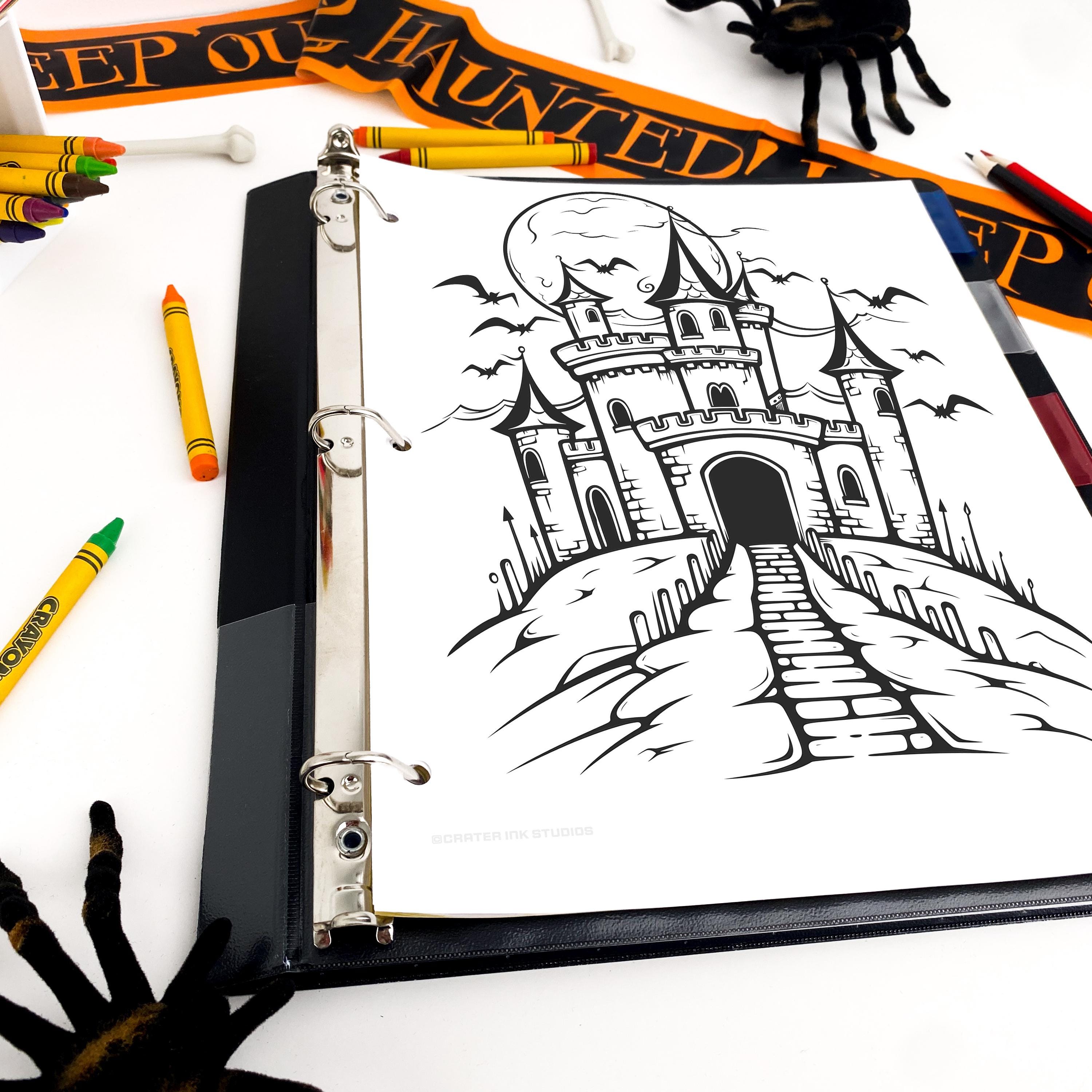 Printable Coloring Book | Little Halloween | 25 Pages | Kids | Fun ...
