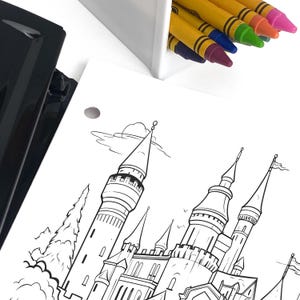 Printable Coloring Book | Mystical City | 25 Pages | Teens | Fun ...