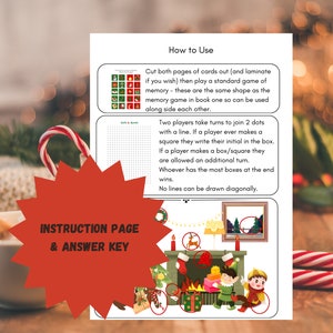 Printable Christmas Activity Book 60 Different Pages Christmas ...