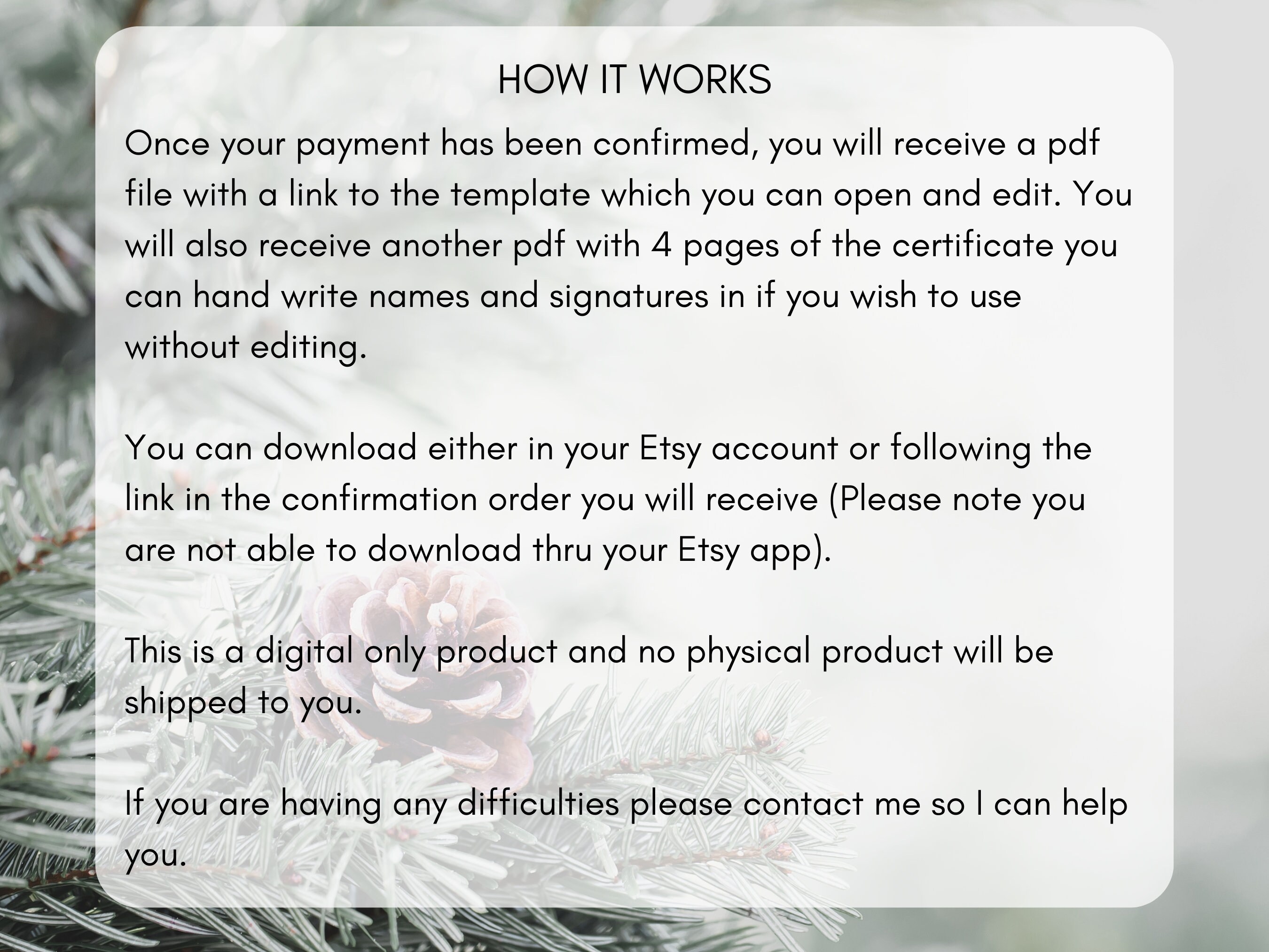 EDITABLE Nice List Certificate Custom Nice List Certificate - Etsy