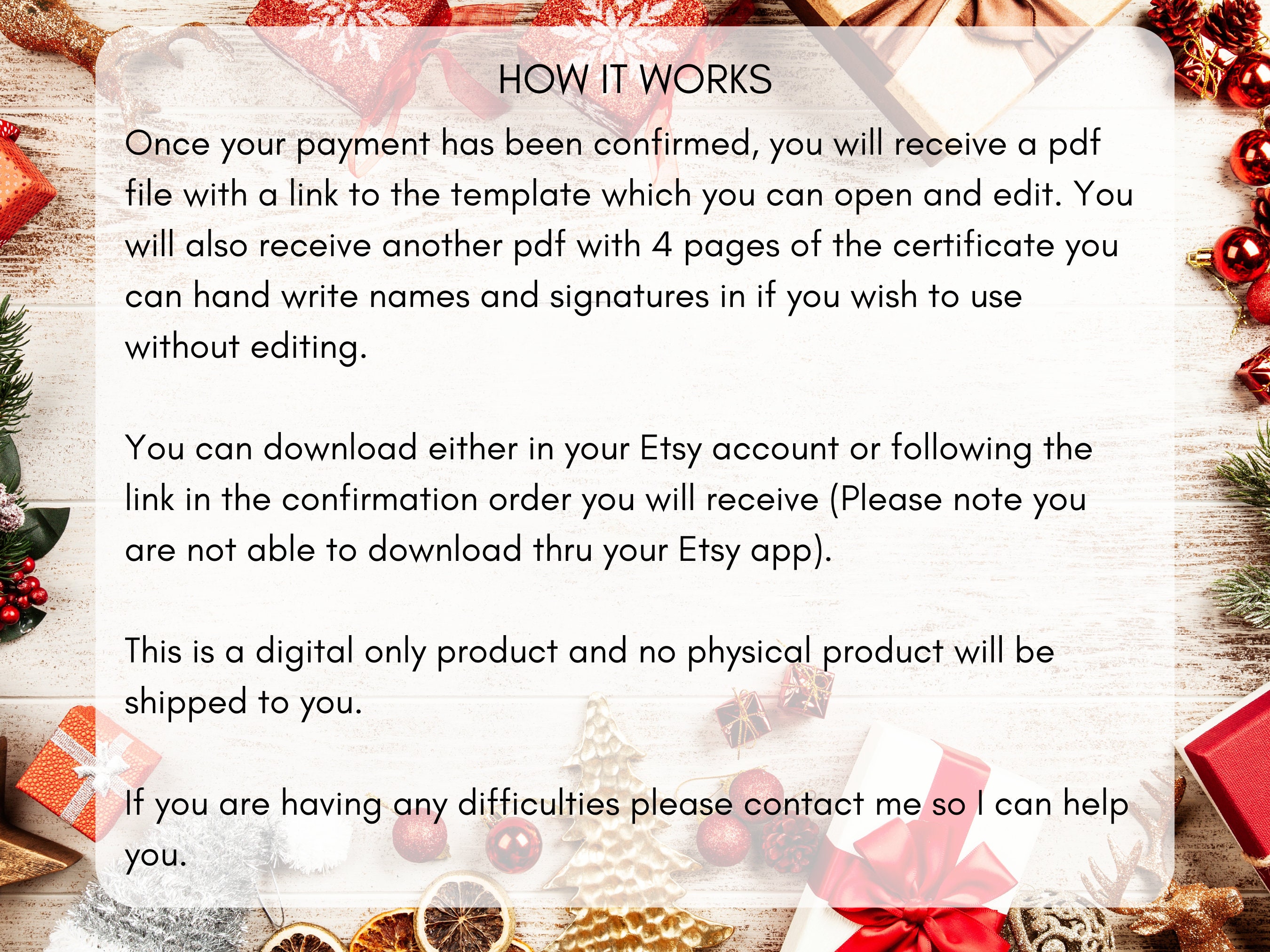 EDITABLE Nice List Certificate Custom Nice List Certificate Nice List ...