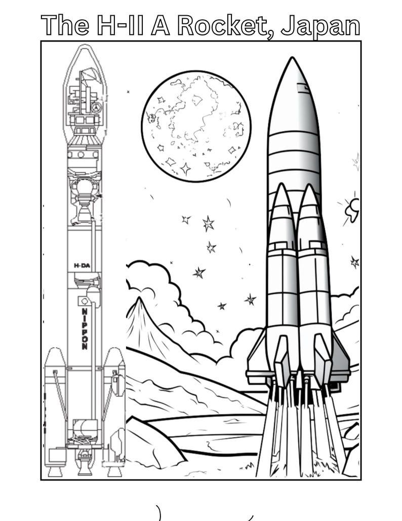 Space-themed Coloring Pages for (ages 7-12) + Free Sticker Sheet ...