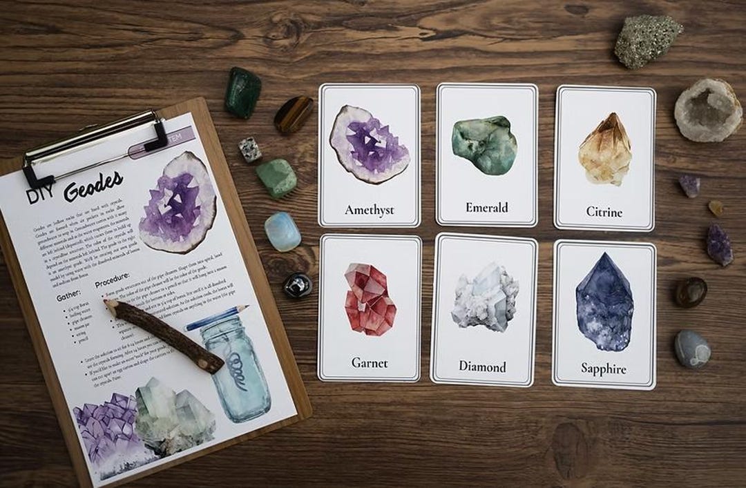 Geology Nature Study Sample Pack - Etsy